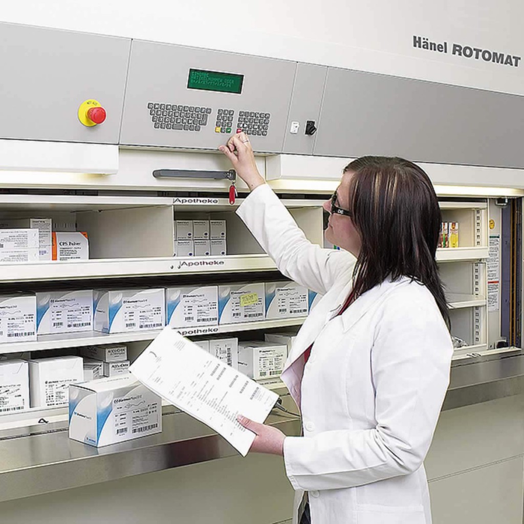 Rotomat Industrial Vertical Carousel System - Vital Valt