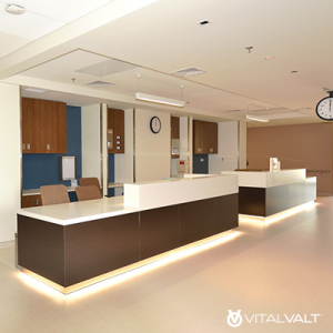 Vital Valt - Blog Post - Modular Reception Stations - Modular Casework
