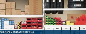 Wide Span Storage Shelving - Vital Valt
